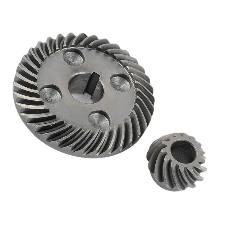 2PCS Spiral Bevel Gear Kit 100 Angle Grinder Spiral Bevel Gear and ...