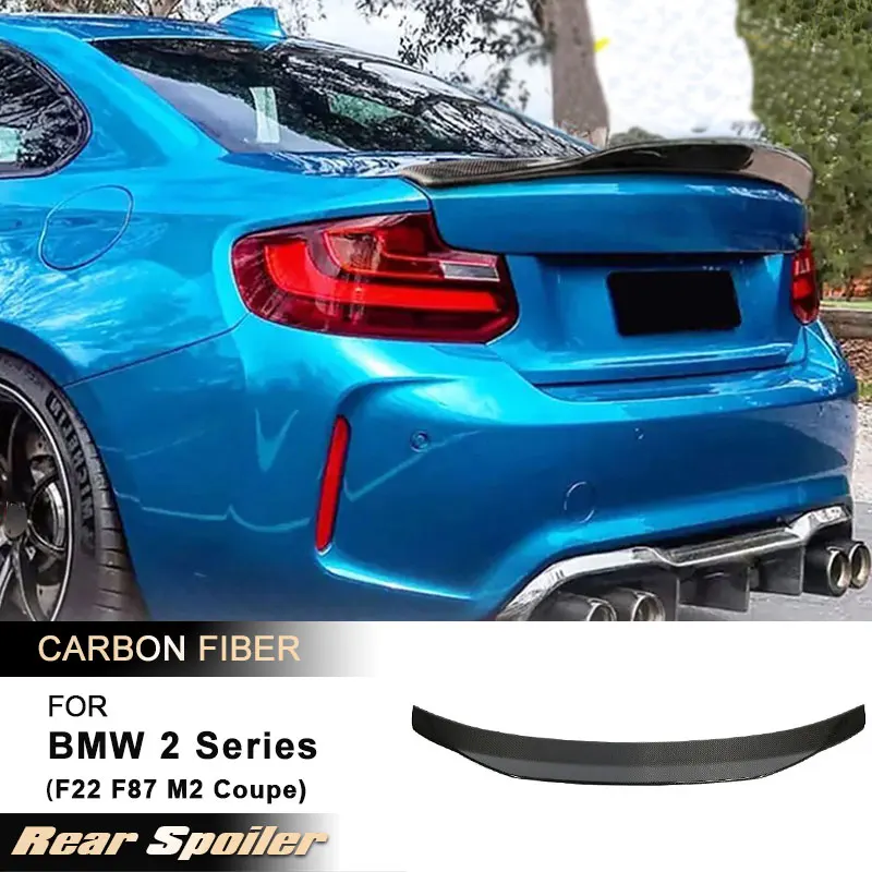 Car Rear Trunk Spoiler Wings for BMW 2 Series F22 F87 M2 Coupe 2D M240i ...