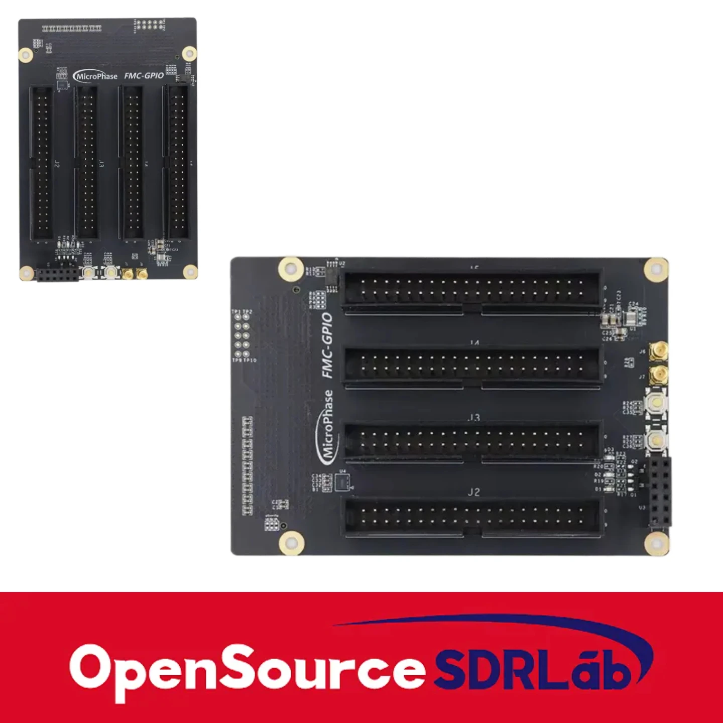 FPGA development board with FMC to 40 pin expansion board FMC-GIO ...