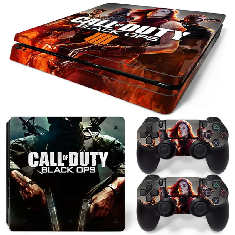 For-PS4-Slim-Call-of-Duty-COD-PVC-Skin-Vinyl-Sticker-Decal-Cover ...