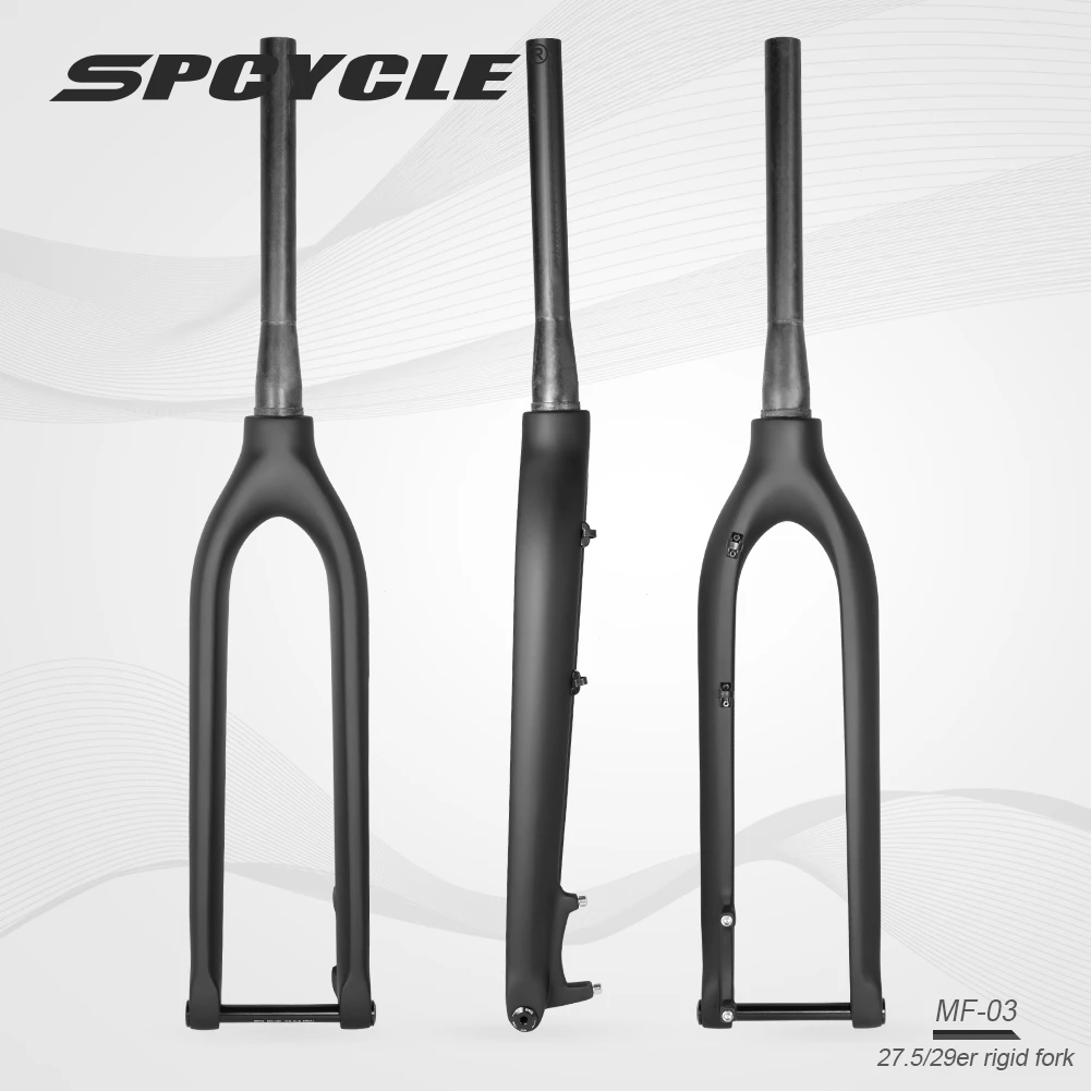 Spcycle 27.5er 29er Carbon Mountain Bike Fork 650b Mtb Carbon Forks ...