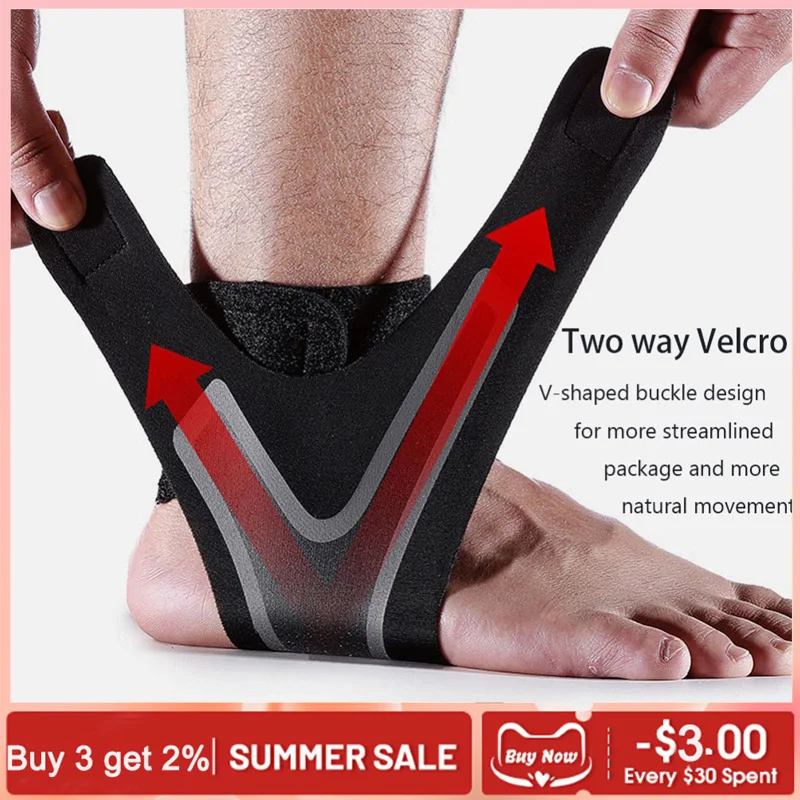 1PC-Fitness-Sports-Ankle-Brace-Adjustable-Compression-Ankle-Support ...