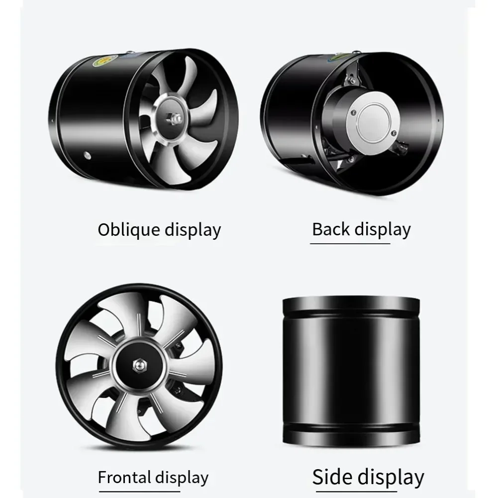 1set-150mm-Extractor-Fan-Smoke-Extractor-Duct-Fan-600m-h-Two-way-Air ...