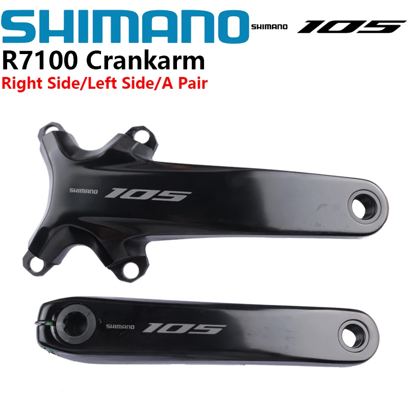 Shimano-105-R7100-Di2-Series-Crankset-R7100-Crankarm-2x12s-Left-Right ...