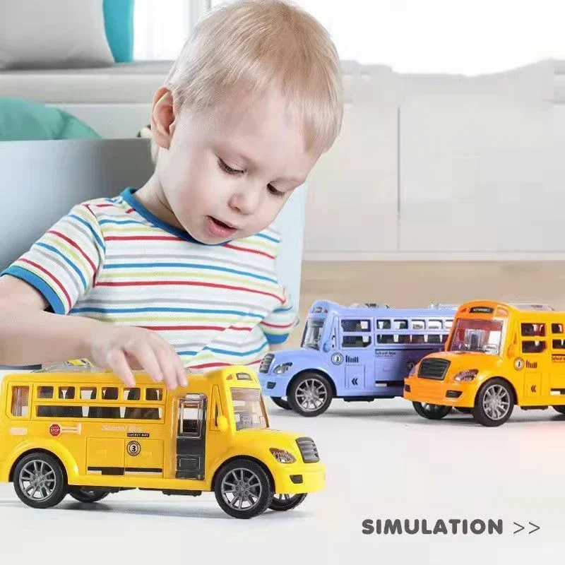 School-Bus-Model-Car-For-Children-Toys-Kids-Educational-Toy-Cars ...
