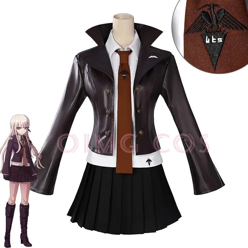 Kirigiri Kyoko Cosplay Costume Adult Carnival Uniform Halloween Anime ...