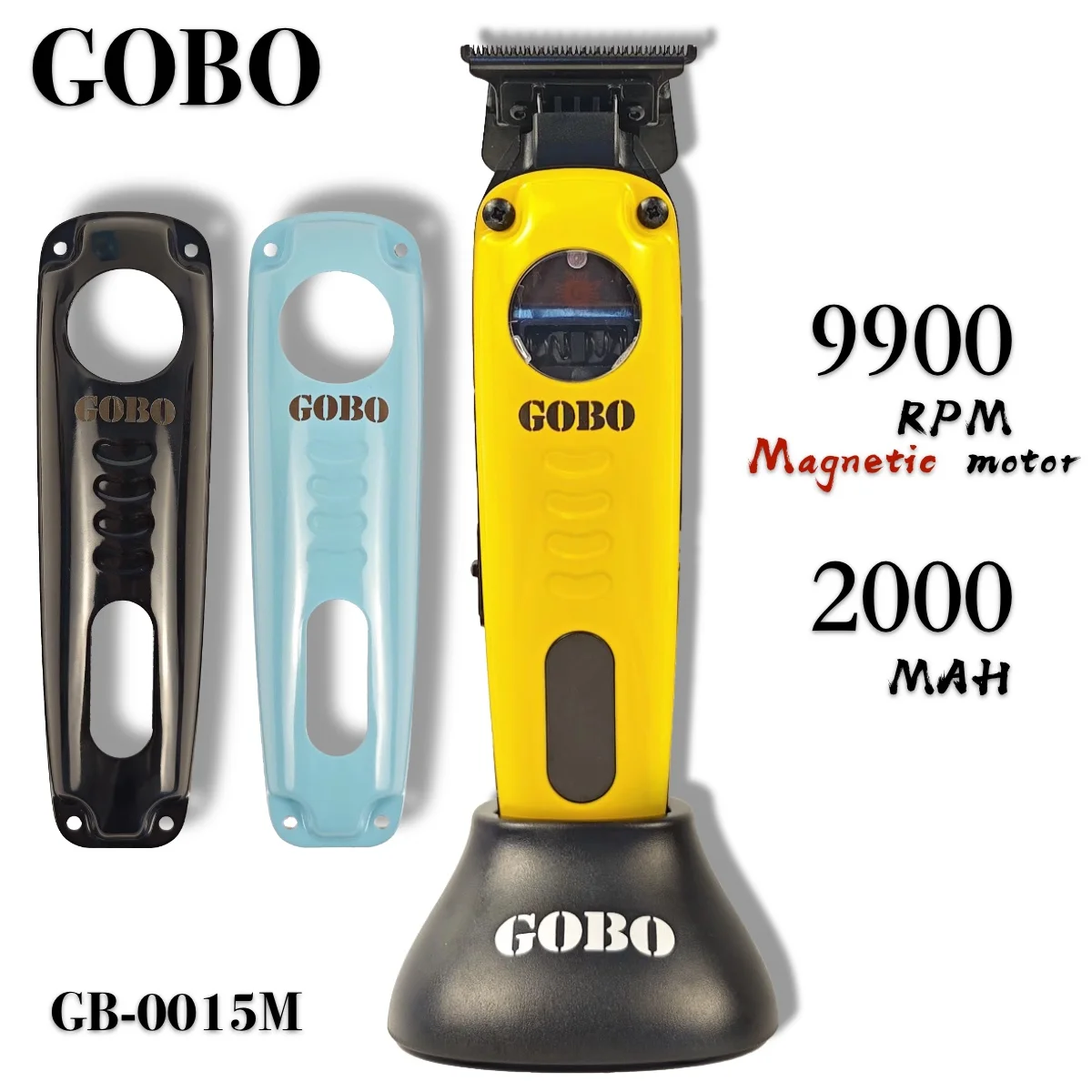 Professional-Electric-Trimmer-9900RPM-Magnetic-Motor-2200MAH-5CR-DLC ...