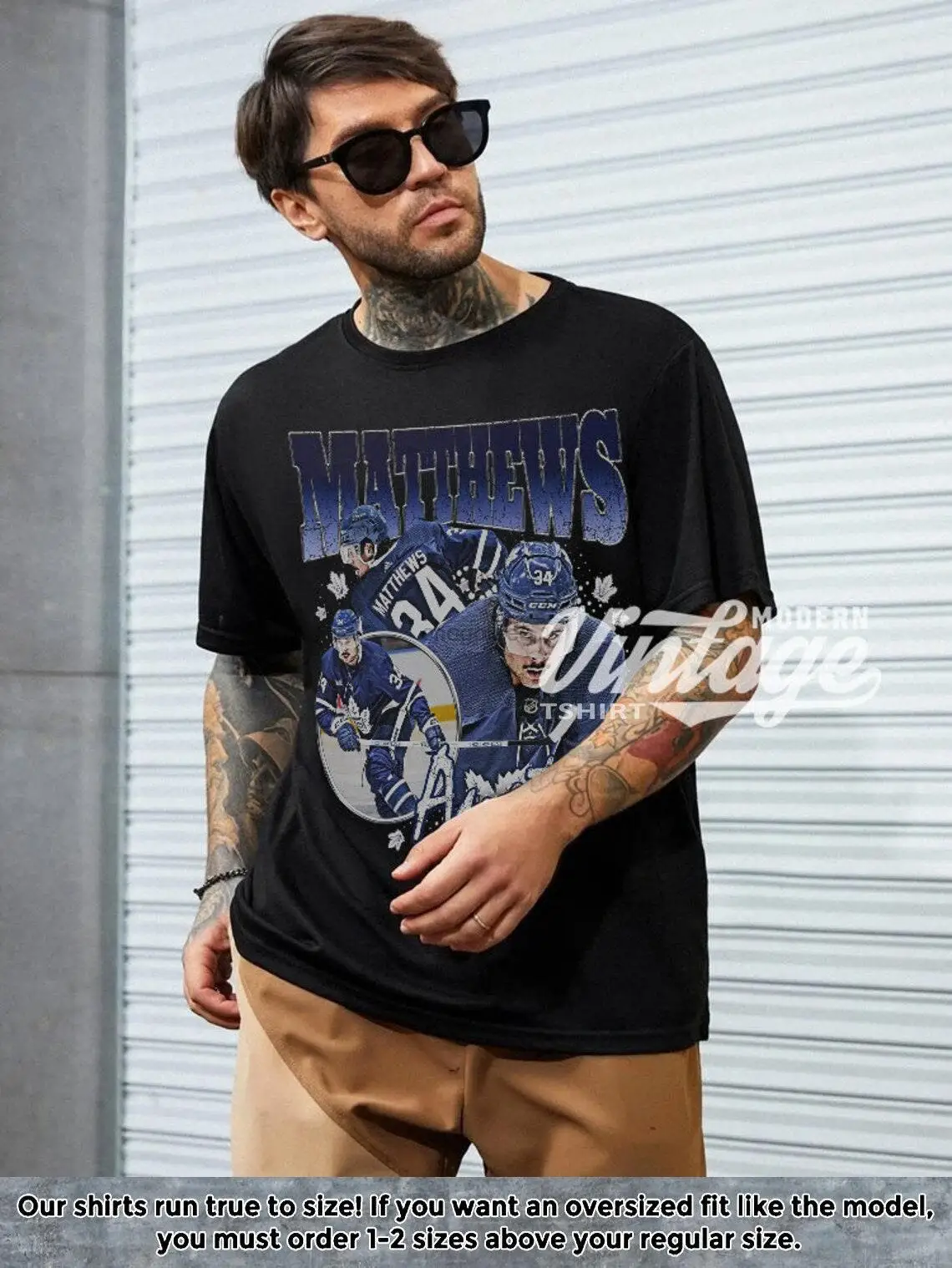 Auston-Matthews-Shirt-Classic-90s-Graphic-Tee-Unisex-Ice-hockey-shirt ...