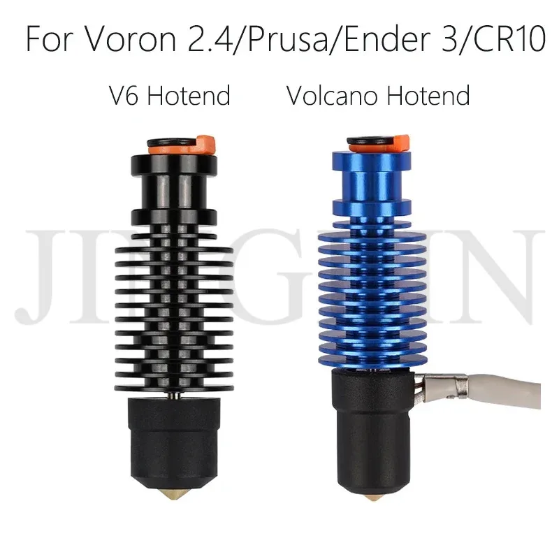 Volcano Hotend E3D V6 24V 50W 60W For Voron 2.4 3D Printer Ceramic ...