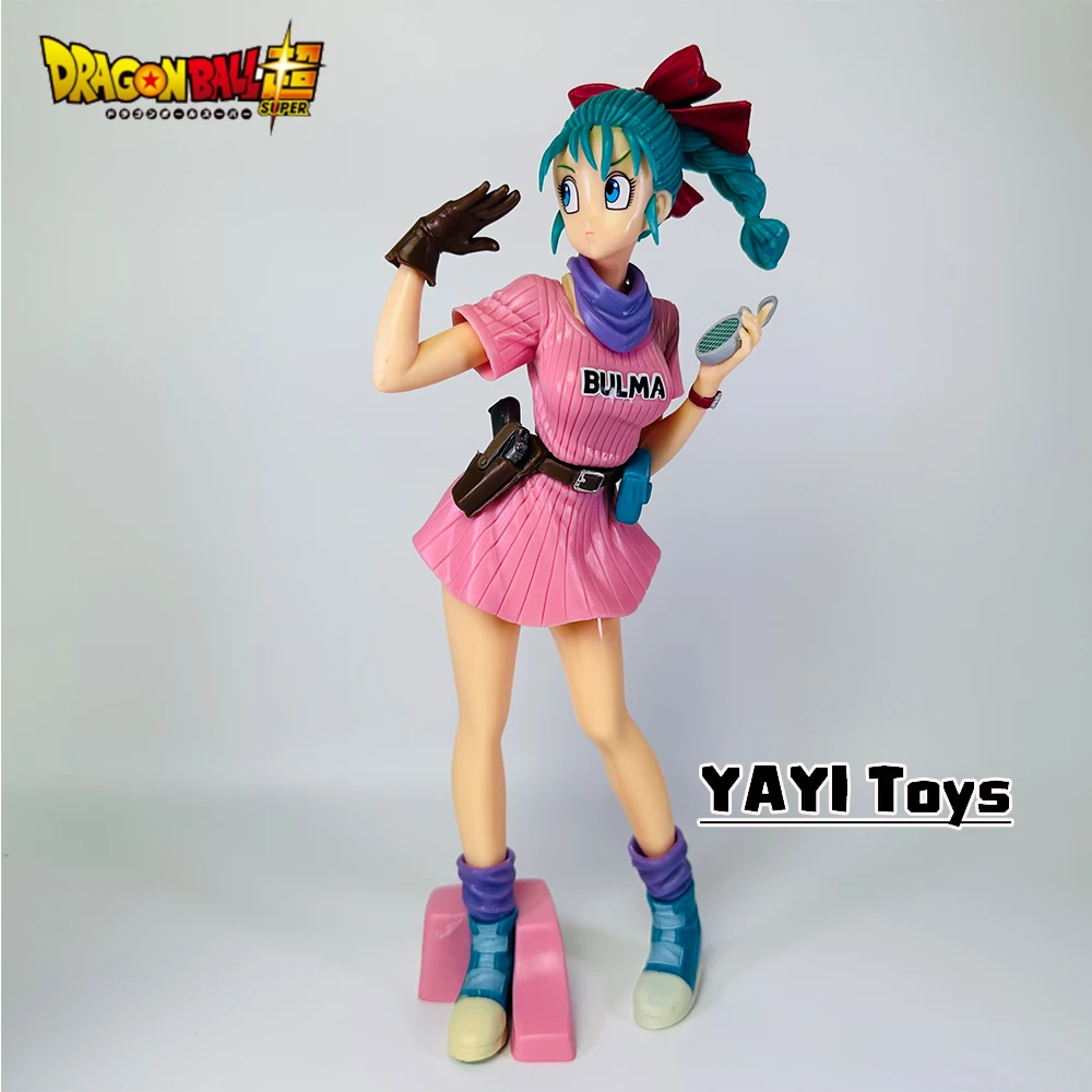 25cm-Anime-Dragon-Ball-Z-Bulma-Anime-Figure-PVC-Action-Figure-Cute ...