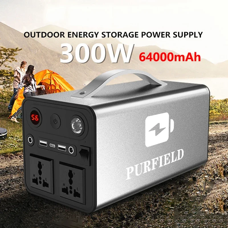 90000mAh-300W-Portable-Power-Station-45000mAh-180W-Outdoor-Emergency ...