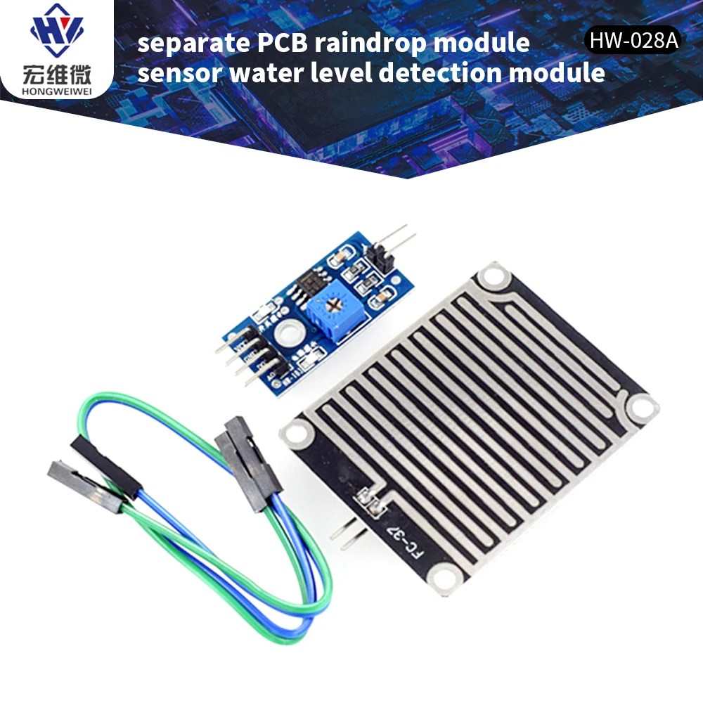 Separate-PCB-Board-Raindrop-Module-Sensor-Rising-Water-Level-Detection ...