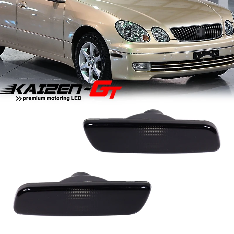 Front Bumper Side Marker Light Housings For Lexus GS300 GS400 GS430 ...