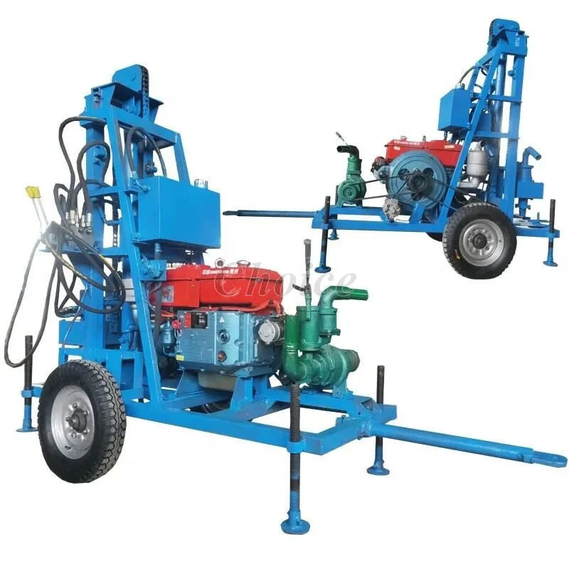 22HP-Borehole-Drilling-Machine-60m-Deep-Diesel-Water-Well-Drilling-Rig ...