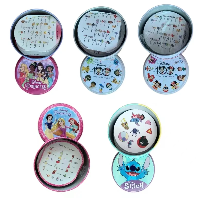 Metal Box Disney Card Game - Interactive Parent-Child Family And ...
