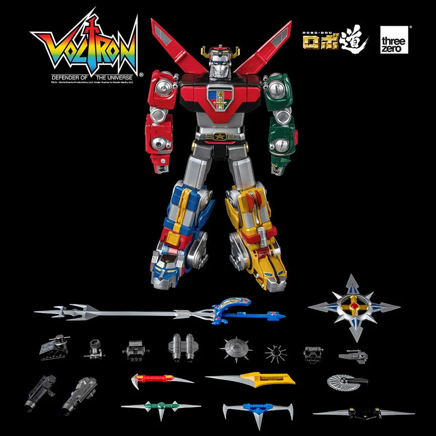3A ThreeZero ROBO-DOU VOLTRON: DEFENDER OF THE UNIUERSE VOLTRON Action ...