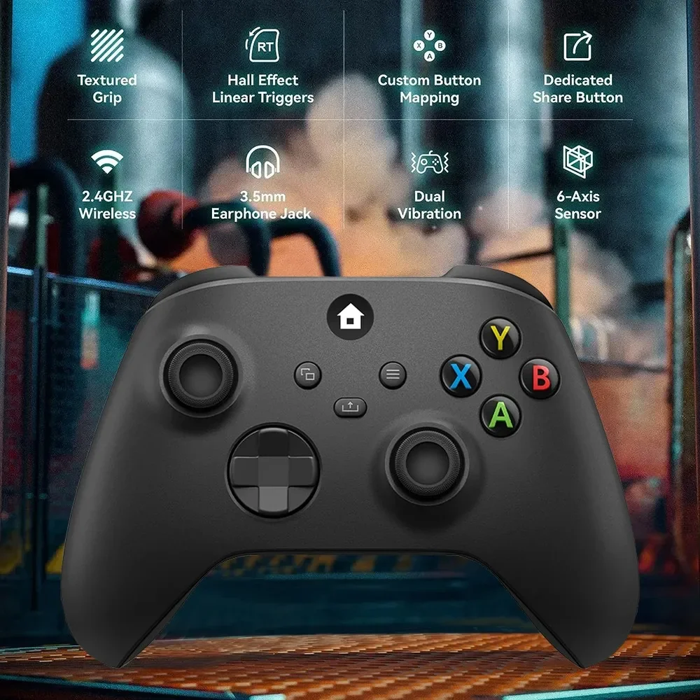 Gamepad-sem-fio-para-Xbox-One-Turbo-Game-Controller-Receptor-para-PC ...