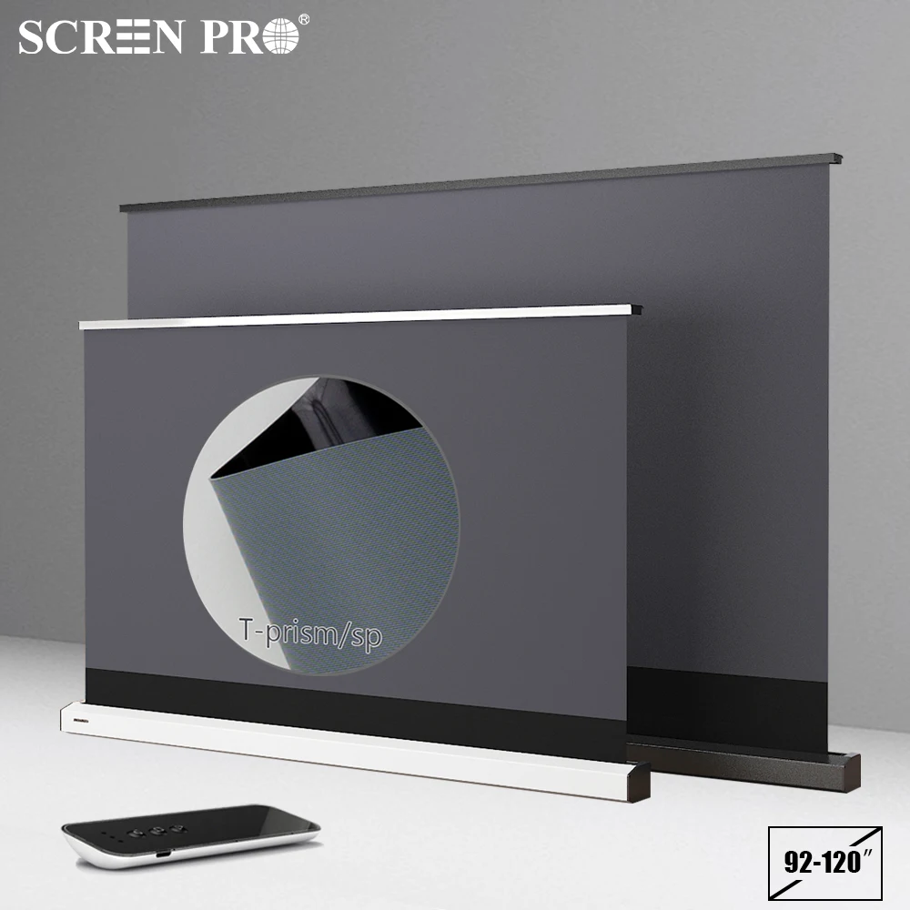 92-120-ALR-Motorized-Floor-Rising-16-9-Projection-Screen-Grey-With ...