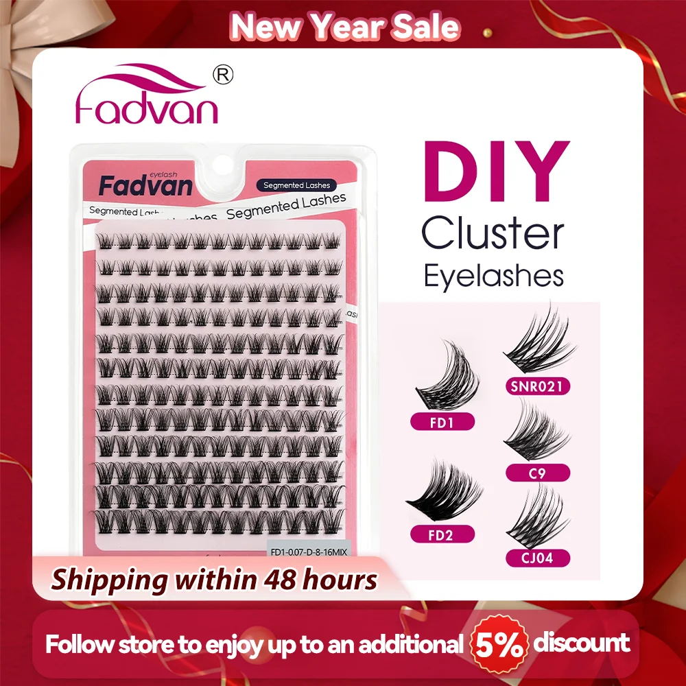 Segmented-Lash-Extension-Cluster-DIY-Cosmetics-Individual-Self-grafting ...
