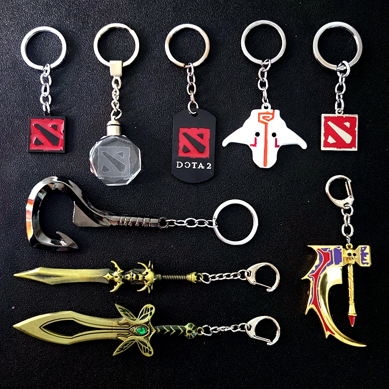 Dota-2-Game-Keychain-para-homens-e-mulheres-Butcher-Pudge-Hook-Butcher ...