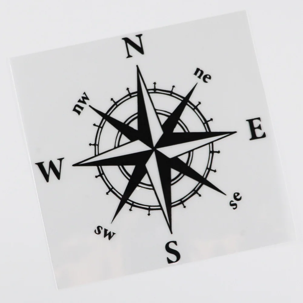 Nautical Star Compass Decal
