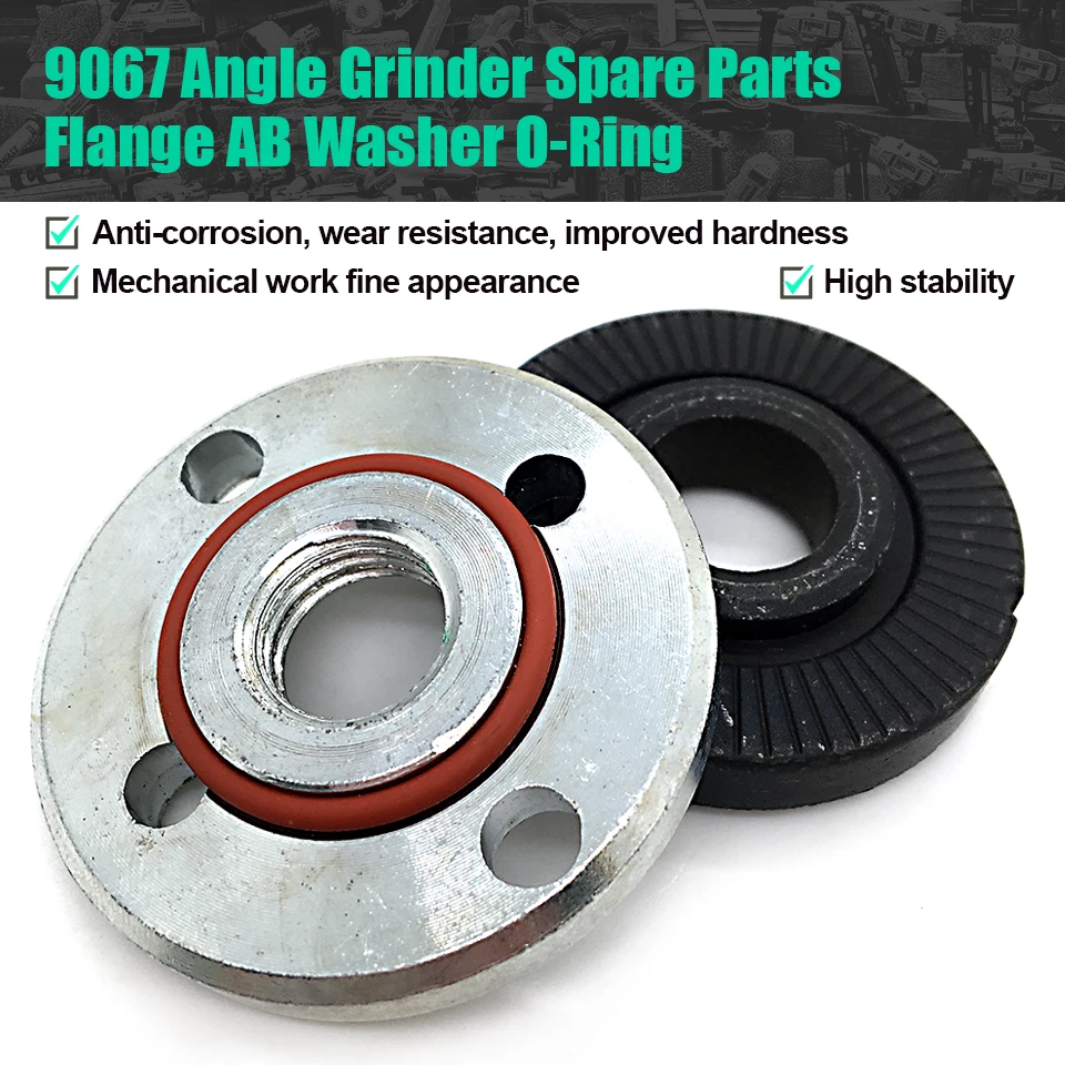 Flange-AB-Washer-O-Ring-Set-Replace-For-Makita-9067-180mm-Angle-Grinder ...