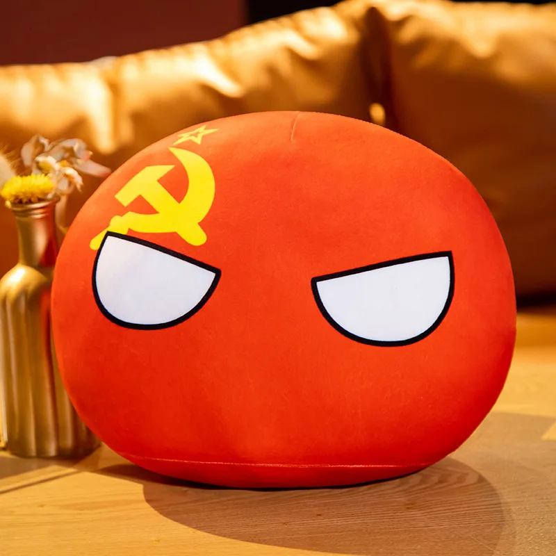 10/30/40cm Polandball Plush Doll Countryball Country Ball Toy Plush ...
