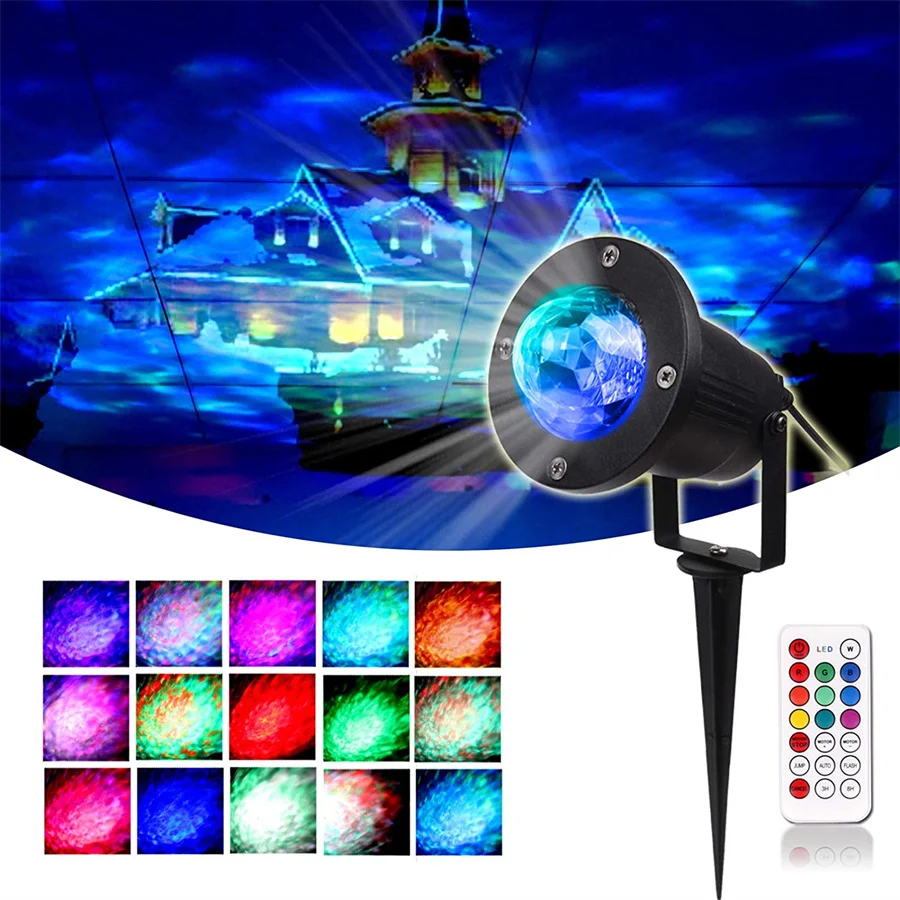 Water-Wave-Lights-Projector-Outdoor-Waterproof-LED-Ripple-Garden ...