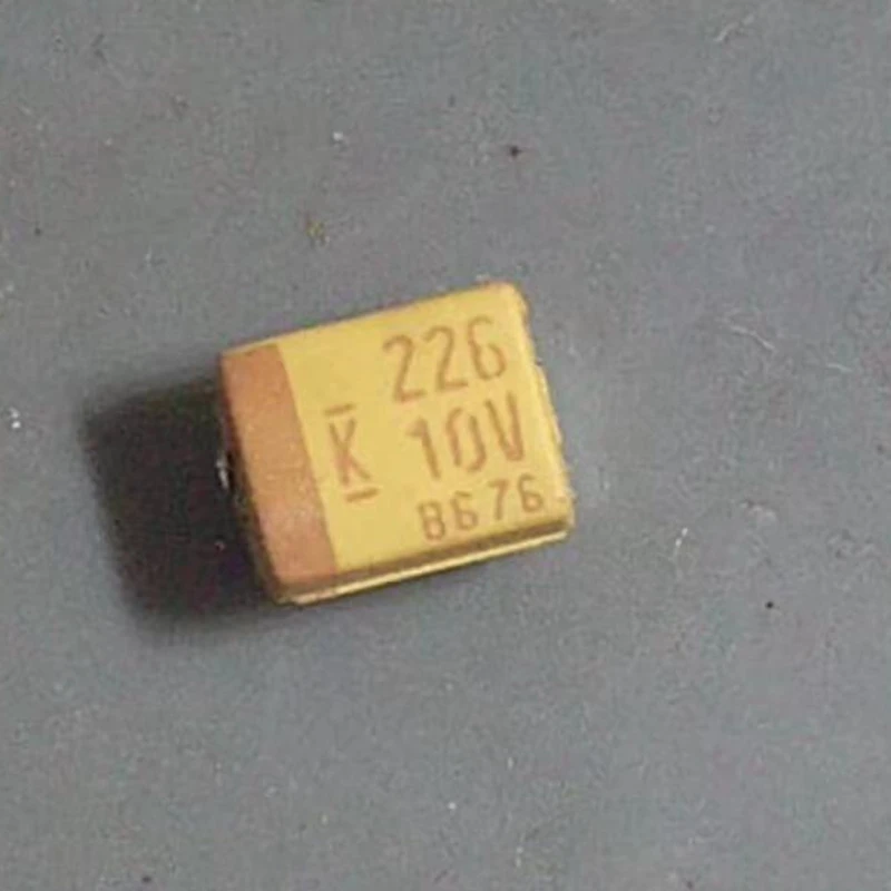 10pieces 10V22UF B-type SMD Tantalum Capacitor 226A TAJB226K010RNJ ...