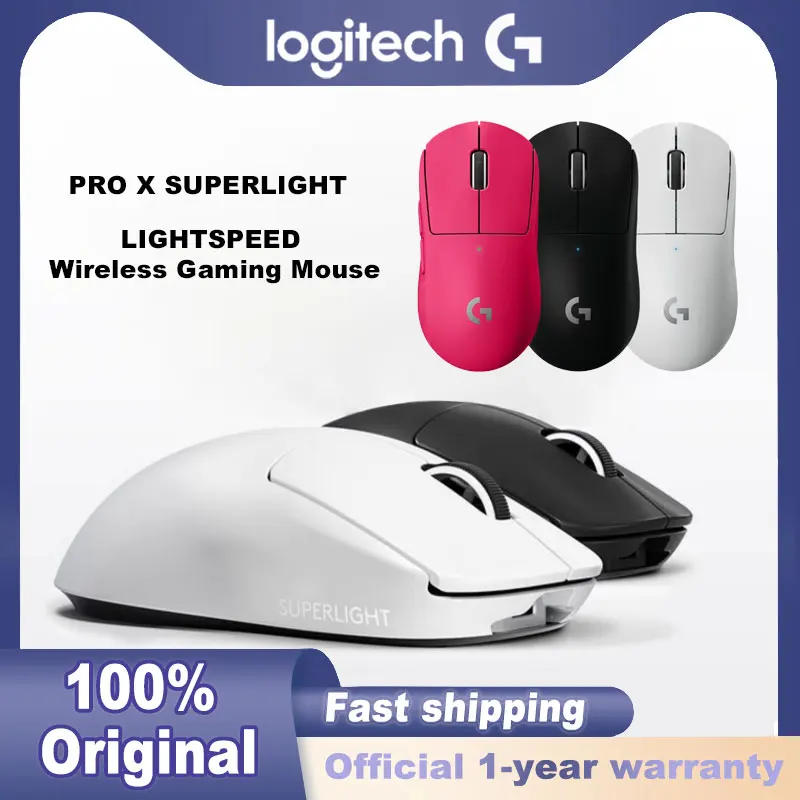 Nuevo Logitech G PRO X SUPERLIGHT GPW ratón inalámbrico para juegos 25K ...