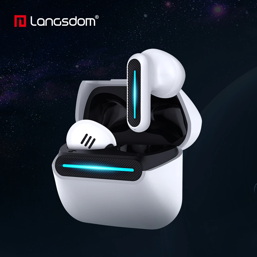 Wireless Earbuds Langsdom Delta Bluetooth 5.3 With Low Latency Enc ...