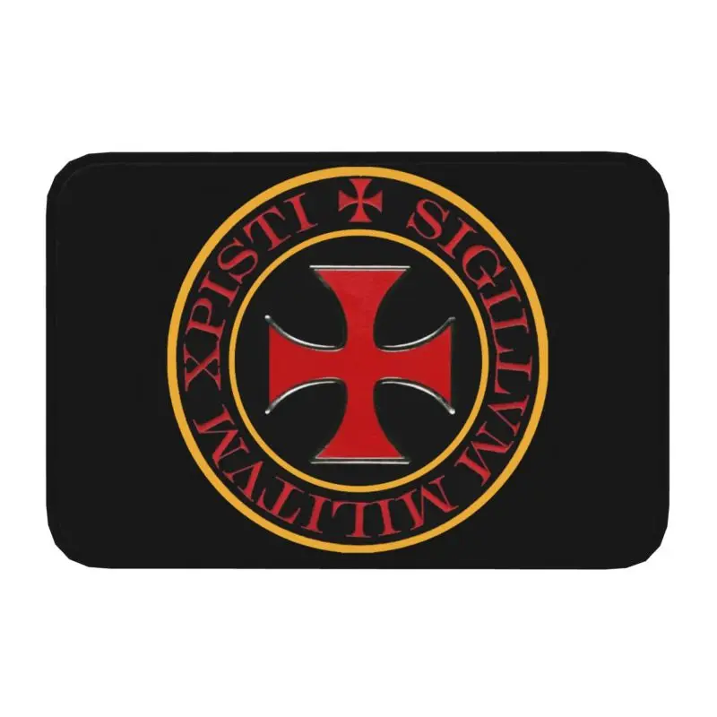 Medieval-Crusader-Knights-Templar-Cross-Doormat-Non-Slip-Bath-Kitchen ...