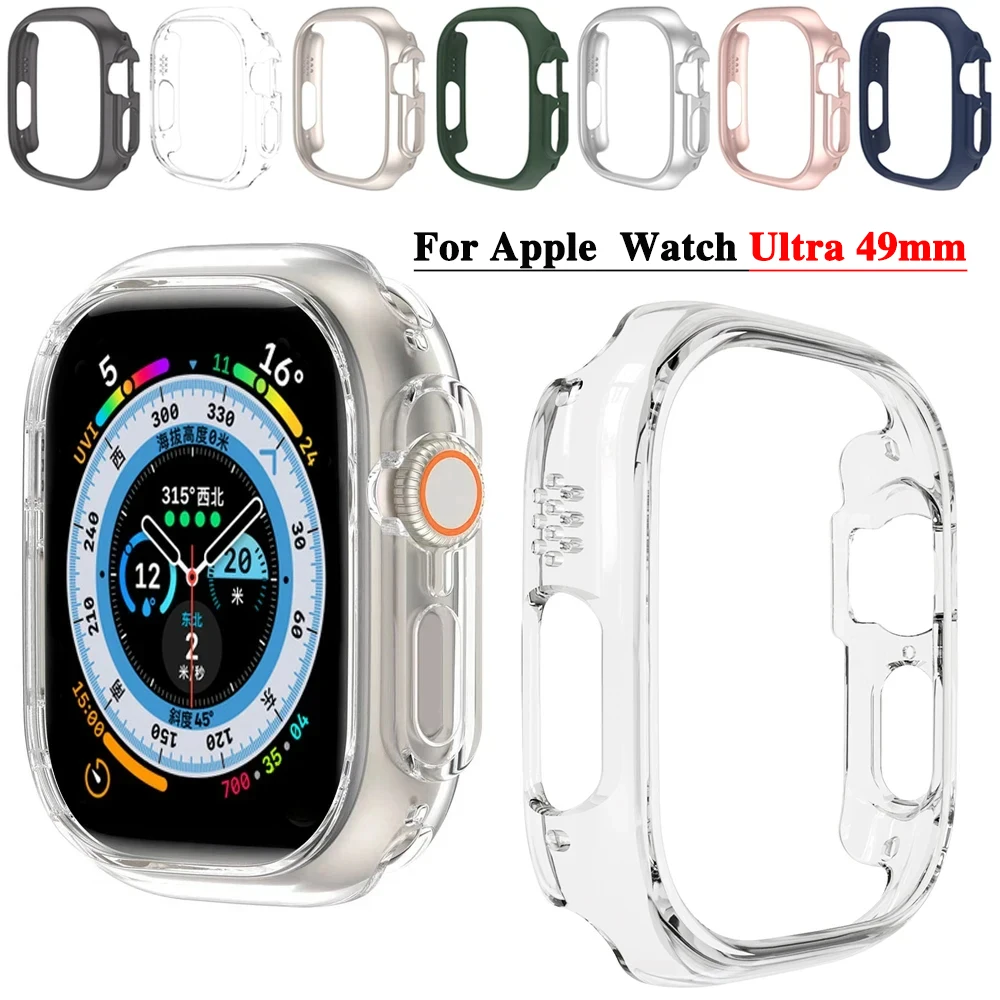 Matte-Protective-Cover-for-Apple-Watch-Ultra-2-PC-transparent-Bumper ...