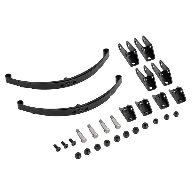 100MM RC Car Steel Front & Rear Leaf Springs for 1/14 Tamiya RC Tractor ...