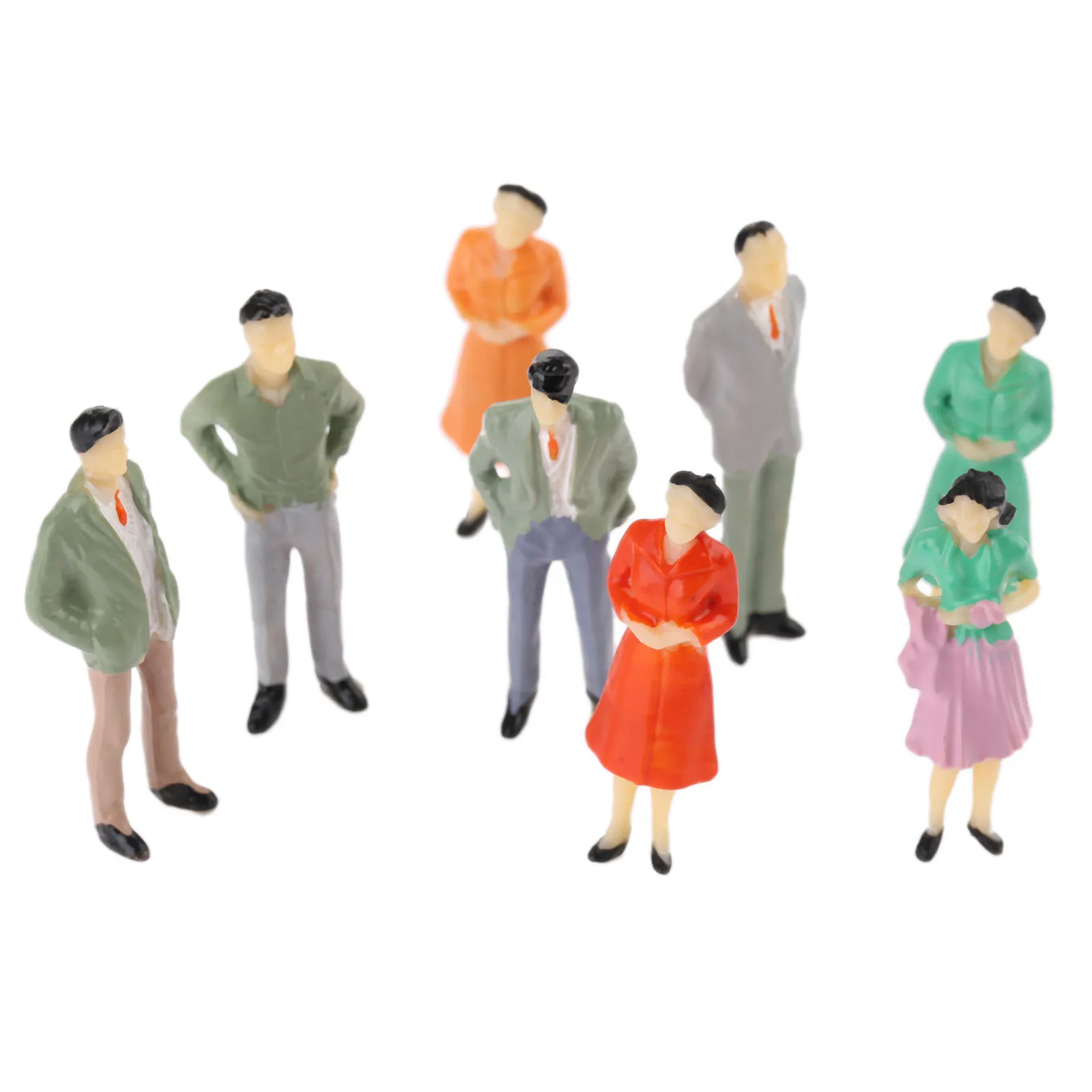 100pcs-lot-1-100-Scale-Model-People-Multicolor-Miniature-Figures ...