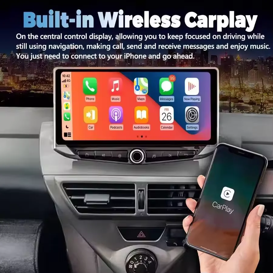 Android 15 For Toyota Scion IQ 2008-2016 Stereo Car Radio Carplay ...