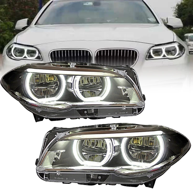 Pair-Car-DRL-Headlamp-for-BMW-5-Series-F10-F18-Headlights-2011-2017 ...