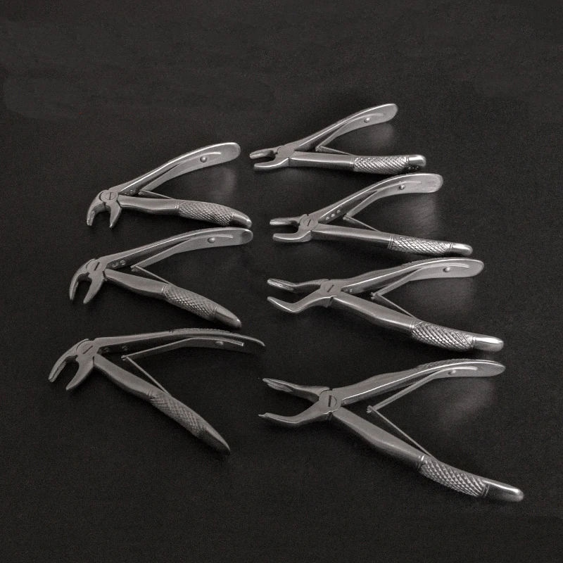 Stainless steel medical children's dental pliers Upper and lower jaw ...