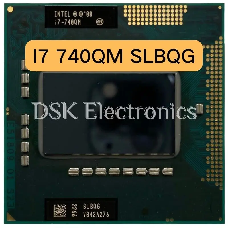 Intel Core i7-740QM i7 740QM SLBQG 1.7 GHz Quad Core 8 hilos CPU ...