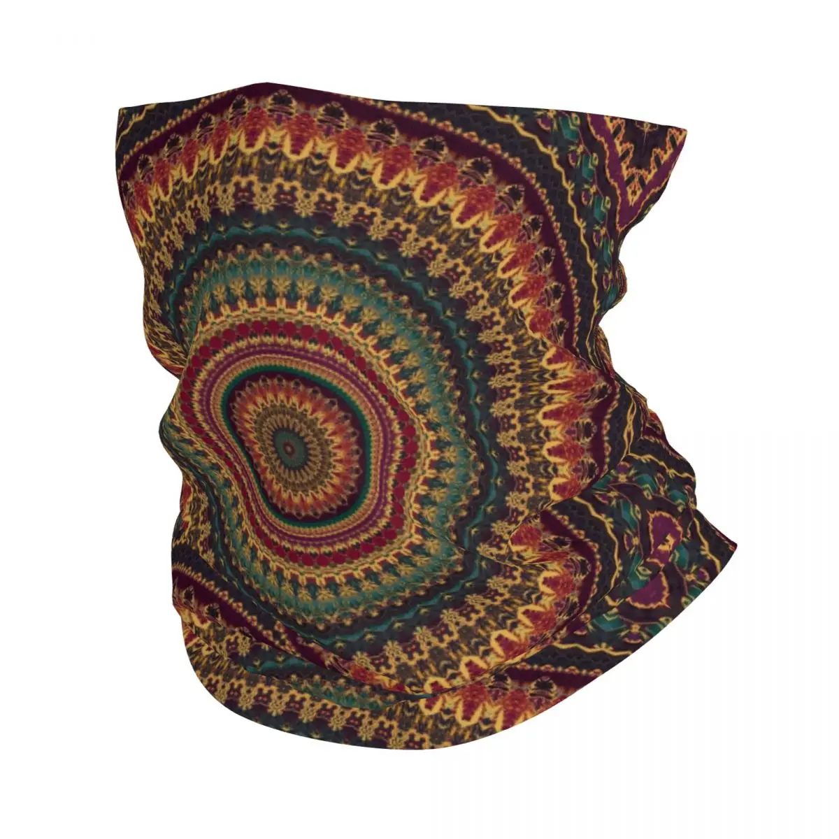 Mandala-Psychedelic-Bandana-Neck-Cover-Printed-Bohemian-Boho-Mask-Scarf ...