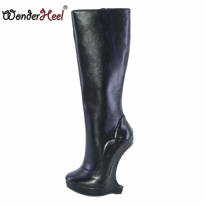 Wonderheel-Ultra-High-Heel-18cm-Wedges-heel-with-3cm-Platform-Thick ...