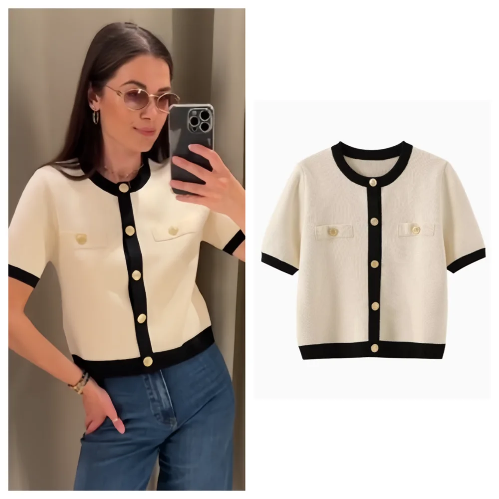 PB-ZA-2024-Spring-New-Women-s-Fashion-and-Elegance-Slim-Fit-Versatile ...