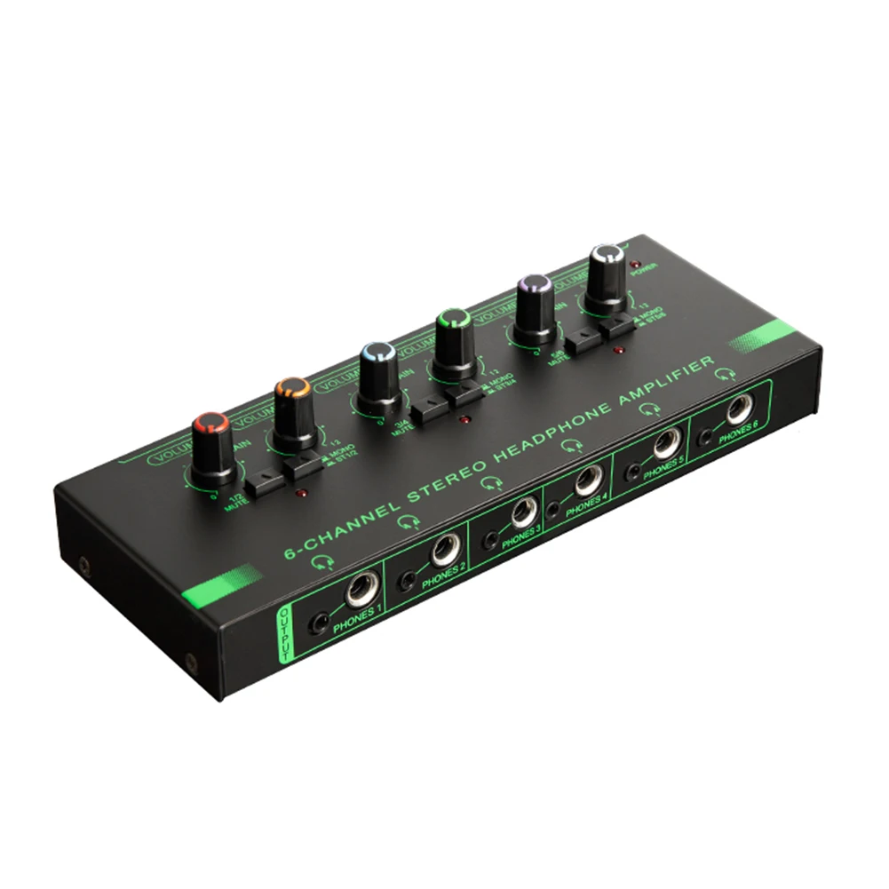 4-6-Channels-Stereo-Headphone-Amplifier-Volume-Control-Ultra-Low-Noise ...