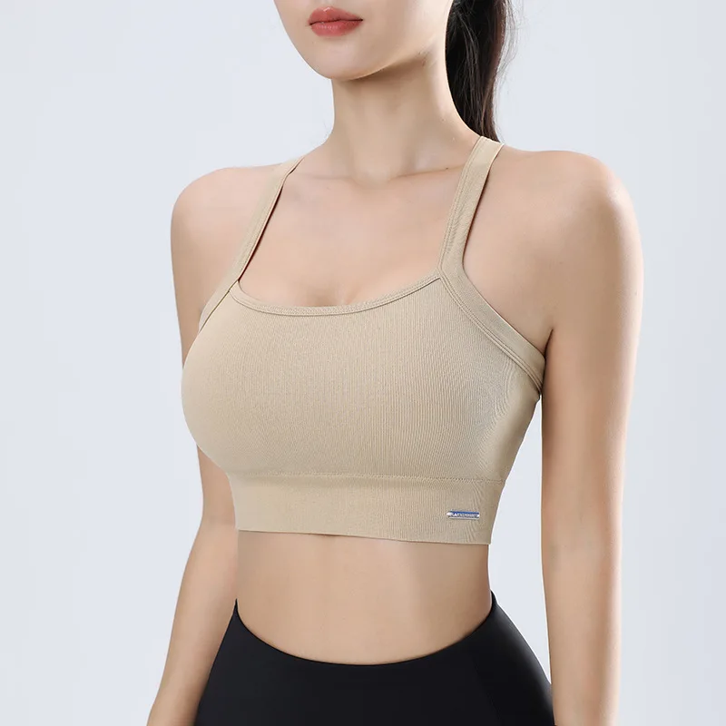 Women-Sport-Bras-Seamless-Yoga-Bra-Breathable-Shockproof-Underwear-Padded-Running-Tank-Tops ...