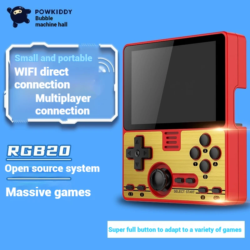 Powkiddy-Mini-consola-de-juegos-Rgb20-de-c-digo-abierto-port-til-Psp ...