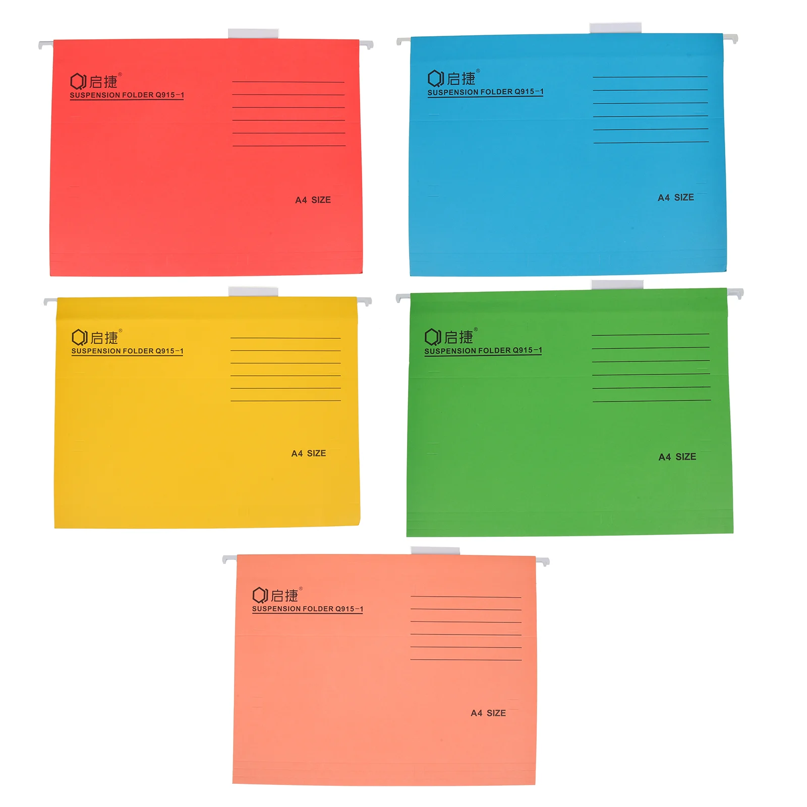 5-Pcs-Receipt-Folder-Office-Hanging-File-Folders-Legal-Size-Iron-Coupon ...