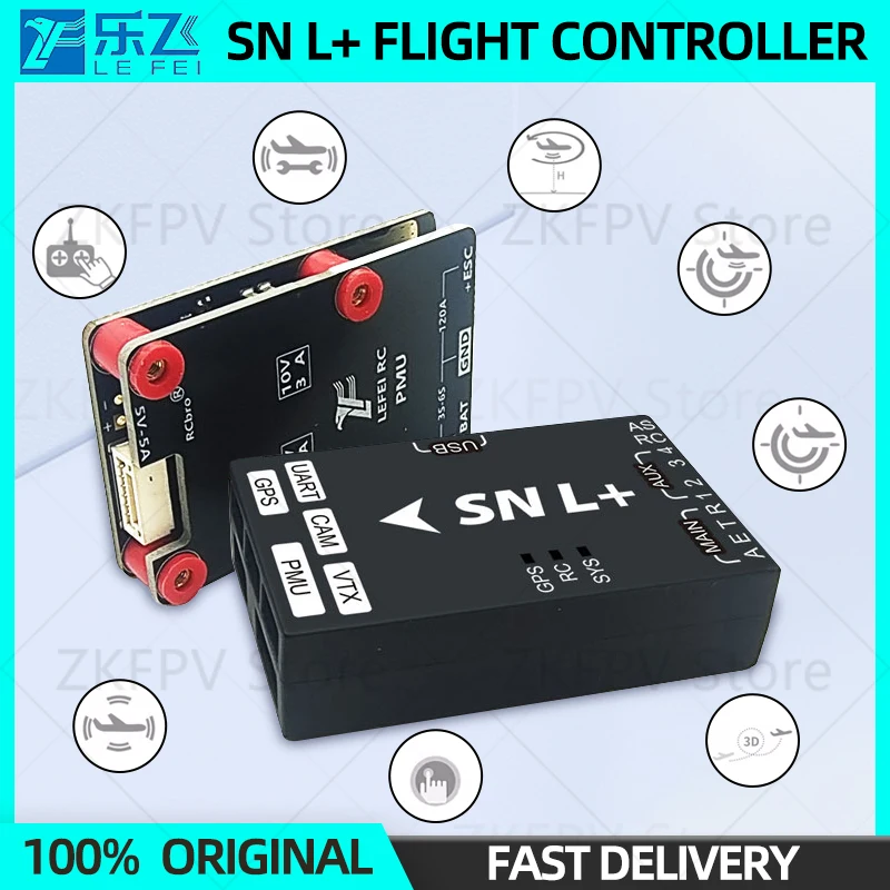 LF-LEFEI-SN-L-SNL-PLUS-Flight-Controller-FC-M10-GPS-SBUS-CRSF-IBUS-For ...
