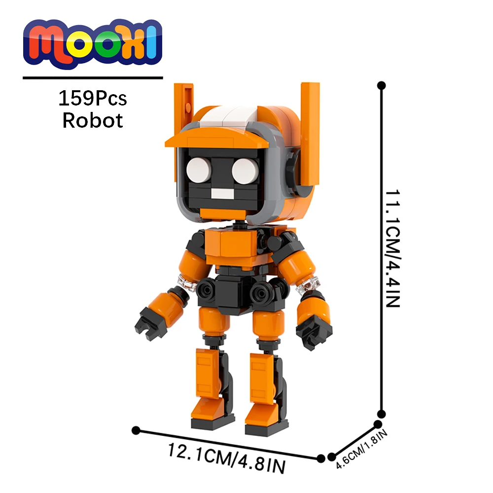 MOC1129-Sci-Fi-Anime-Figure-K-VCR-Robot-Brick-Love-Death-Robots ...