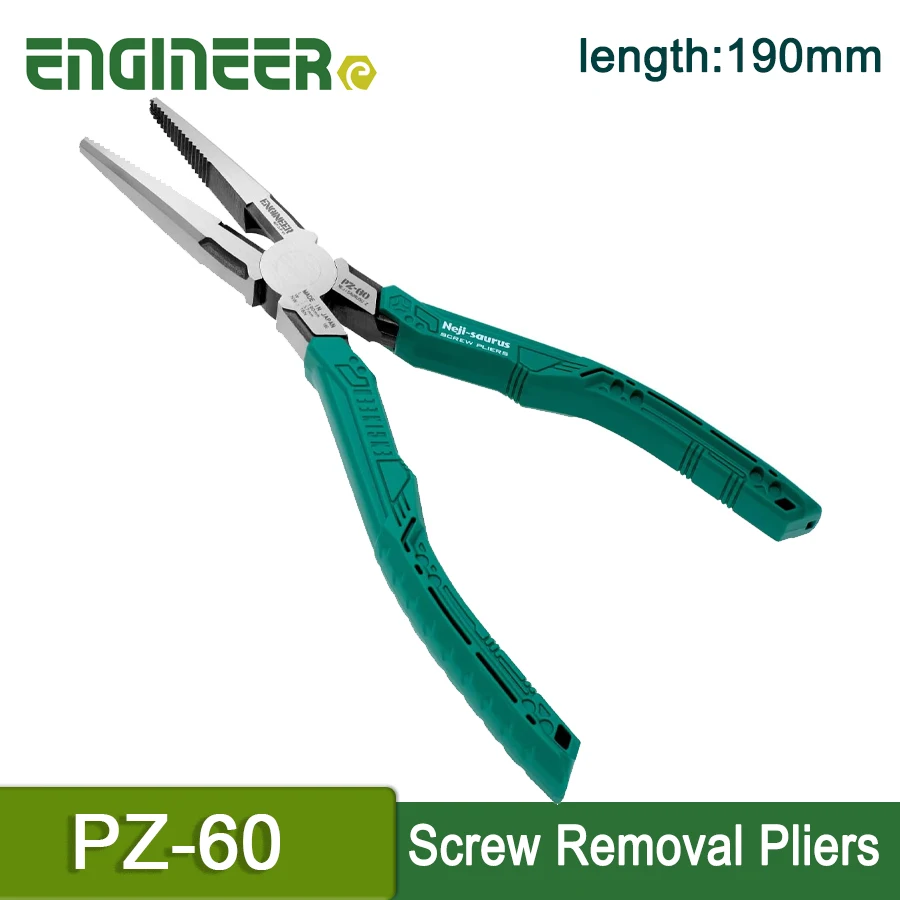 ENGINEER-Screw-Removal-Pliers-190mm-Long-Nose-Pliers-with-Screw ...