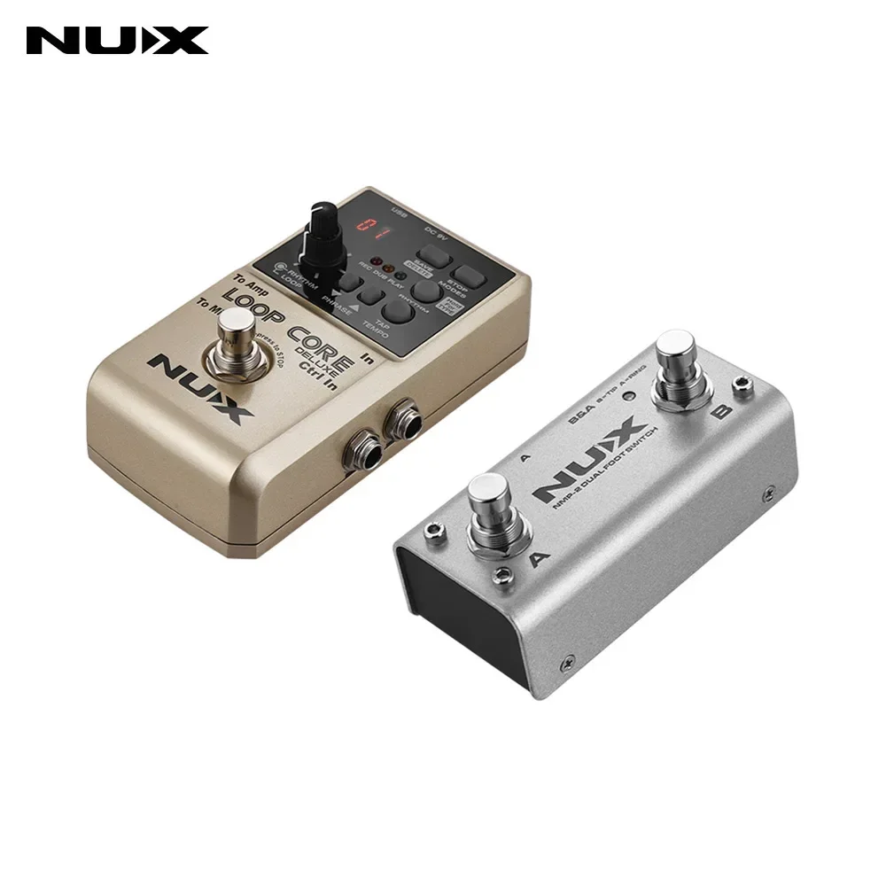 NUX-LOOP-CORE-DELUXE-24-bit-Looper-Pedal-with-Dual-Footswitch-Pedal-8 ...